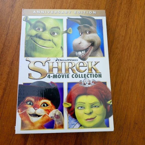 Dreamworks | Other | Shrek 4movie Collection Anniversary Edition | Poshmark